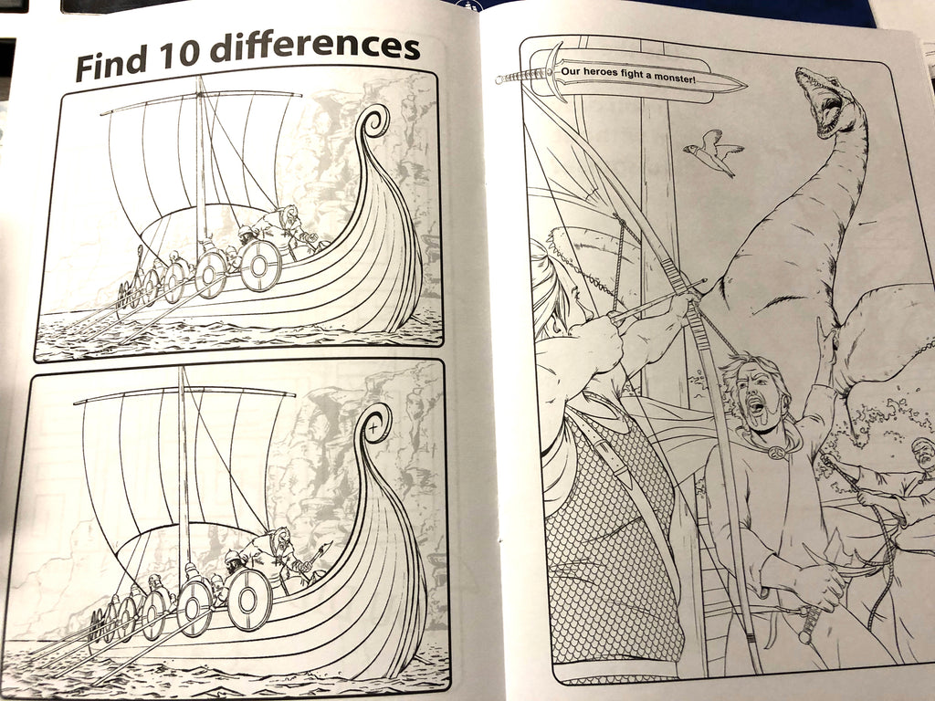Comic: Finnian and the Seven Mountains Coloring and Activity Book ...