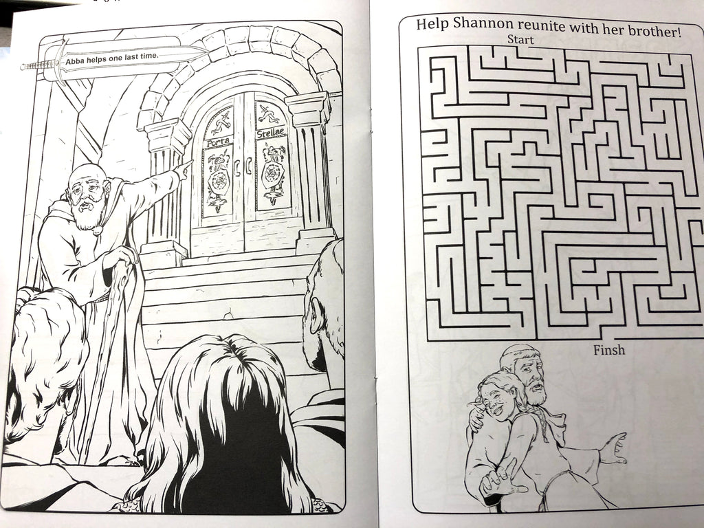 Comic: Finnian and the Seven Mountains Coloring and Activity Book ...
