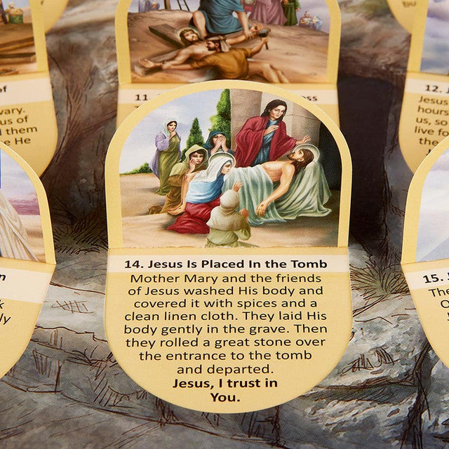 Stations of the Cross Pop-Up Card – Dumb Ox Publications